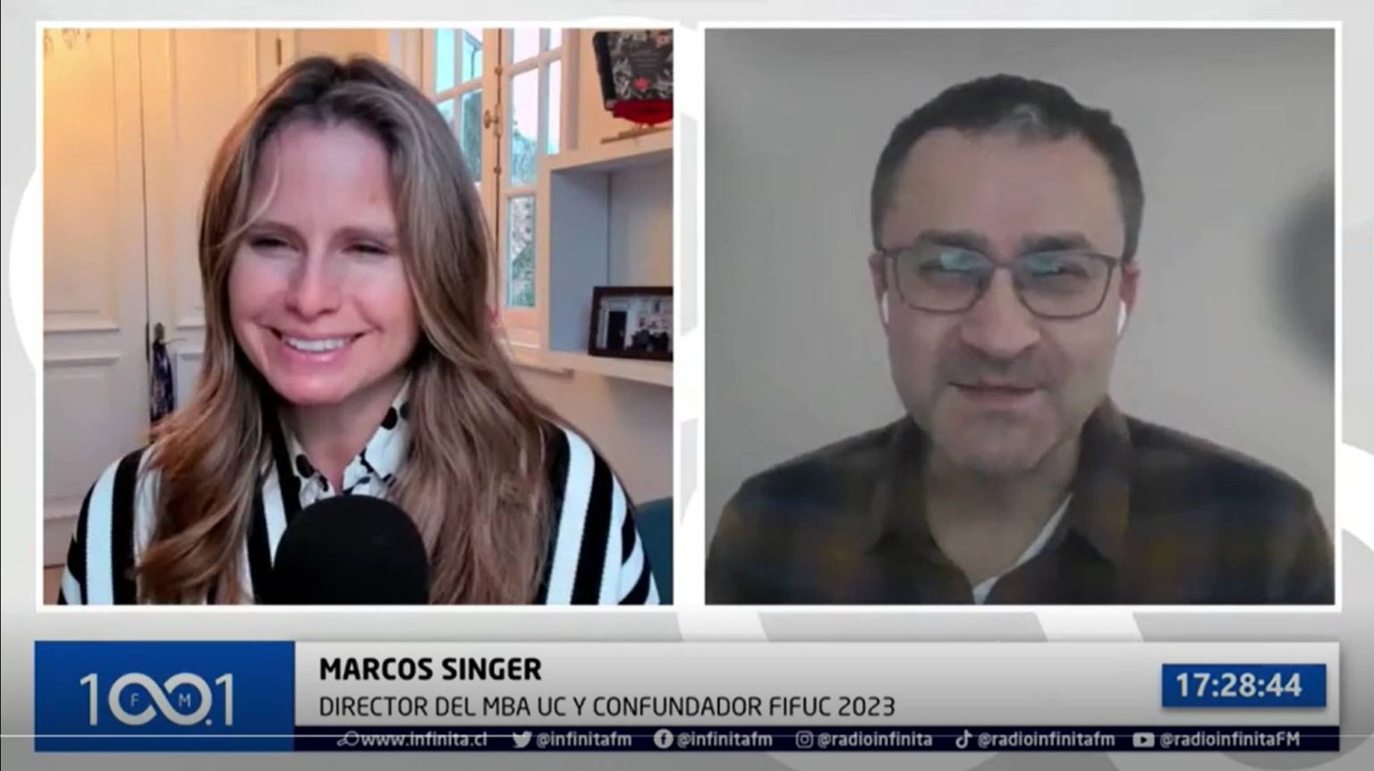 Entrevista a Marcos Singer sobre el Festival de Innovación y Futuro UC ...